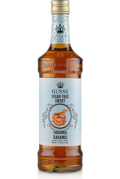Gusse Şekersiz Karamel Aromalı Kokteyl Şurup 70 cl Gusse Şekersiz Karamel Aromalı Kokteyl Şurup 70 cl