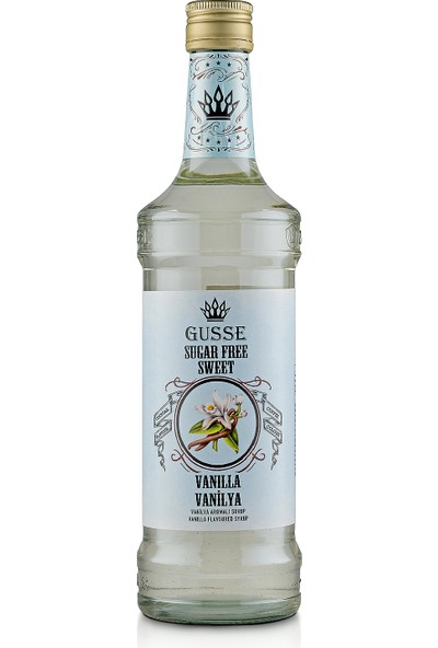 Gusse Şekersiz Vanilya Aromalı Kokteyl Şurup 70 cl