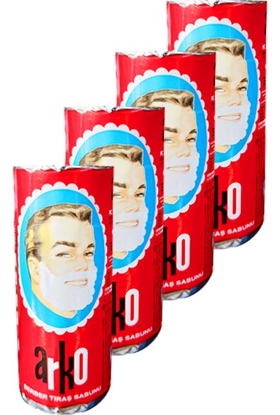 Arko Berber Tıraş Sabunu Kremli 75 G x 4 Arko Berber Tıraş Sabunu Kremli 75 G x 4