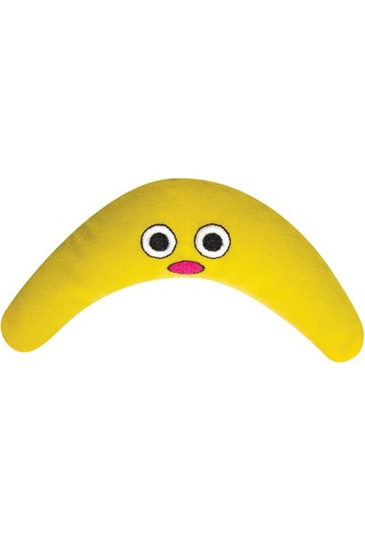 Petstages Catnip Muz Şekilli Bomerang Kedi Oyuncağı Sarı