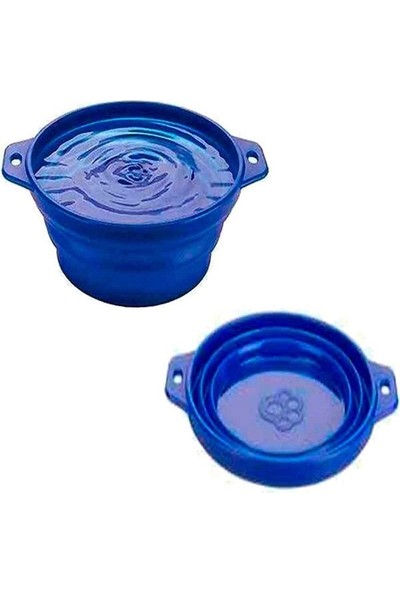 Ferplast Bowl Katlanabilir Seyahat Su ve Mama Kabı 1 Lt