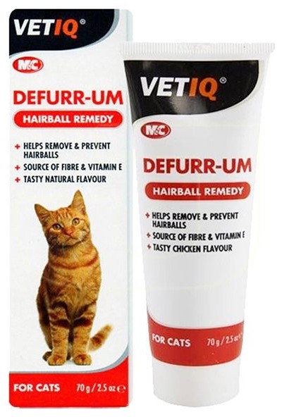 VetIQ Mc Vetıq Defurr-Um Tüy Yumağı Engelleyici Kedi Malt Macunu 70 gr VetIQ Mc Vetıq Defurr-Um Tüy Yumağı Engelleyici Kedi Malt Macunu 70 gr