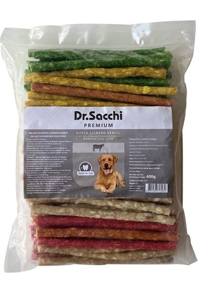 Dr. Sacchi Dr.sacchi Köpek Munchy Çubuk Renkli 100 Adet Dr. Sacchi Dr.sacchi Köpek Munchy Çubuk Renkli 100 Adet