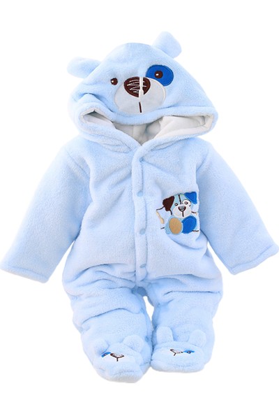 Şık Bebek Hoodie Shrink Olmayan El Yıkanabilir Sevimli Bebek Kış Sıcak Hoodie Bebek Giyim