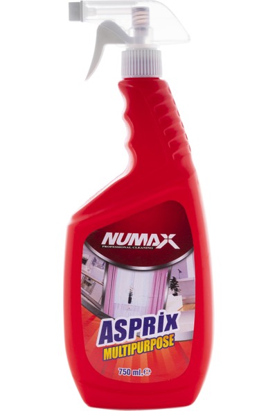 Aspirix Çok Amaçlı Temizlik Sıvısı Sprey 750 ml Aspirix Çok Amaçlı Temizlik Sıvısı Sprey 750 ml