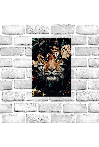 Retro Tablo Lordd Kaplan 30X20 Mdf Uv Renkli Baskı Tablo