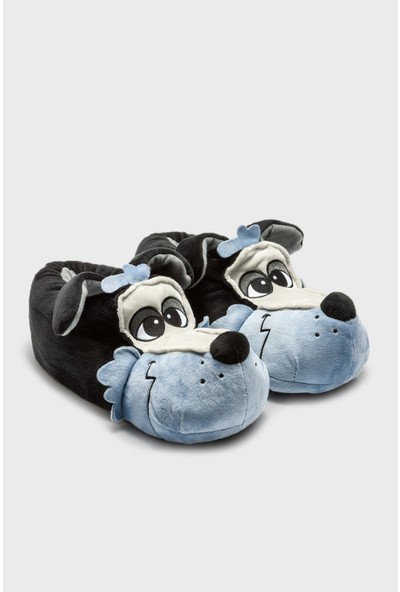 Twigy Tw Barley Sessiz Taban Hayvanlı Panduf Erkek Panduf YY0264