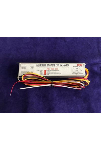 Hasyılmaz PH1-800-100 Uv Lamba Elektronik Balast 230V - Uv Lamba Güç Kaynağı