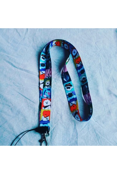 Aylins Boyun Askı İPI-BT21 Desenli