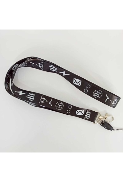 Aylins Hp Simgeler Desenli Boyun Askı Ipi
