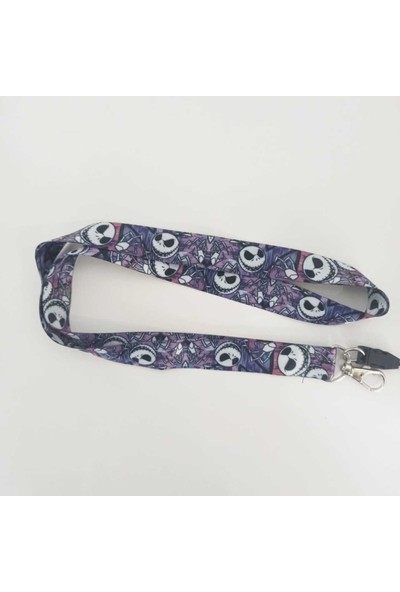 Aylins The Nightmare Before Christmas Karma Desenli Boyun Askı Ipi