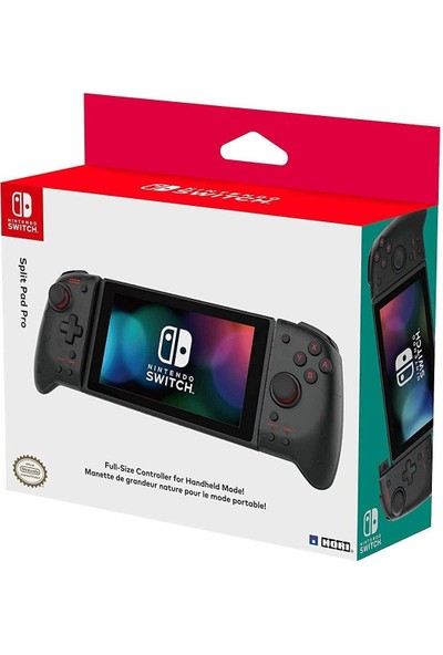 Hori Nintendo Switch Split Pad Pro Oyun Kolu Siyah Hori Nintendo Switch Split Pad Pro Oyun Kolu Siyah