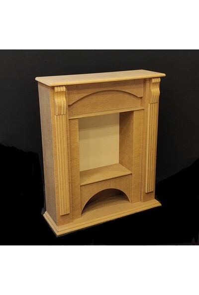 Hobimiz Sanat Ahşap Dekoratif Şömine