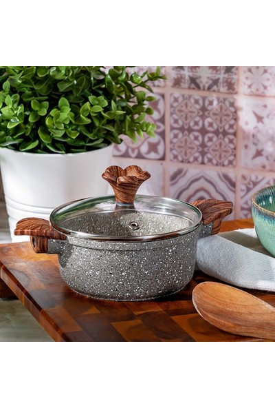 Karaca Dark Silver Mini Tencere 12 cm Karaca Dark Silver Mini Tencere 12 cm