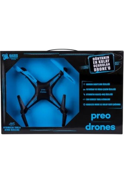 Preo RQ77-21 Siyah Drone