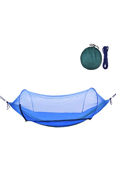 Açık Kamp Hamak ile Örgü Sivrisinek Bug Net Asılı Salıncak Açık Kamp Hamak ile Örgü Sivrisinek Bug Net Asılı Salıncak