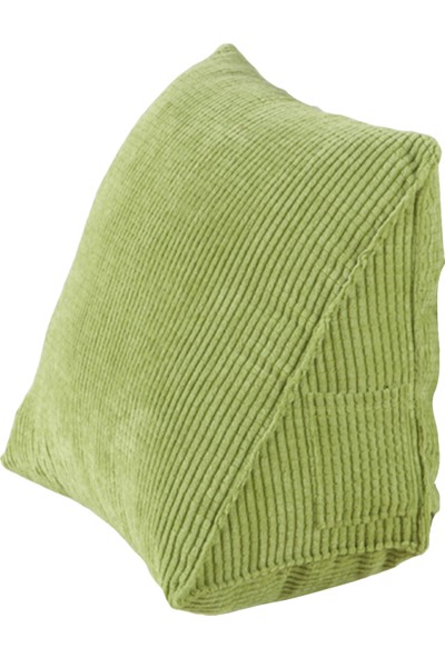 Üçgen Yastık Zip Cepli Rahat Okuma Yastığı Üçgen Kama Üçgen Yastık Zip Cepli Rahat Okuma Yastığı Üçgen Kama