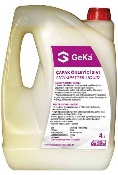 Geka Çapak Önleyici Sıvı 4 Lt Geka