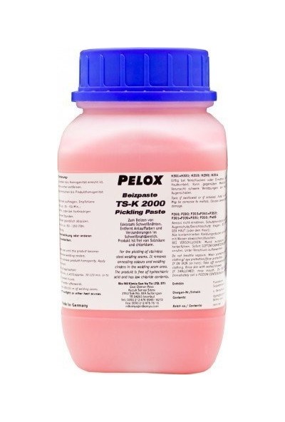 Pelox Ts-K 2000 Paslanmaz Çelik Kaynak Temizleme Kremi Pelox Ts-K 2000 Paslanmaz Çelik Kaynak Temizleme Kremi