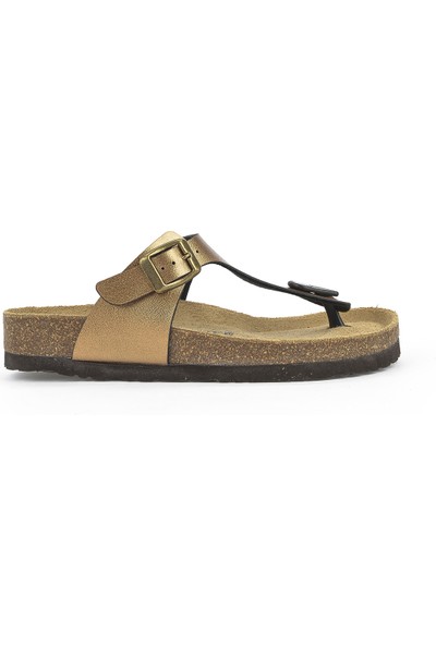 Kifidis Kifidis, Kadın Terlik 111357 K8871 Bronz
