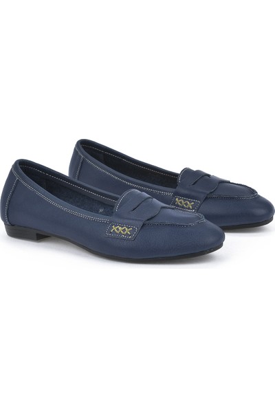 Ziya Ziya, Kadın Hakiki Deri Babet 111353 6184 Kot Mavi Ziya Ziya, Kadın Hakiki Deri Babet 111353 6184 Kot Mavi