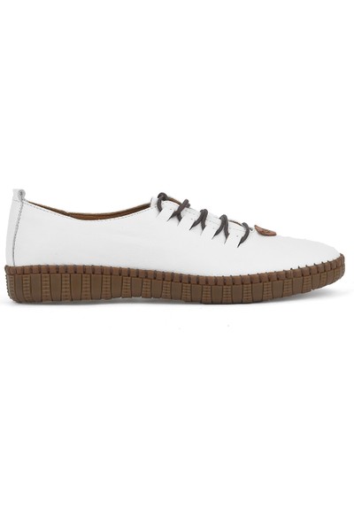 Ziya Ziya, Kadın Hakiki Deri Ayakkabı 111415 Z394035 Beyaz Ziya Ziya, Kadın Hakiki Deri Ayakkabı 111415 Z394035 Beyaz