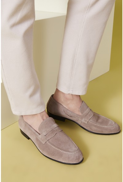 Ziya Ziya, Erkek Hakiki Deri Ayakkabı 111415 464095 2 Kum