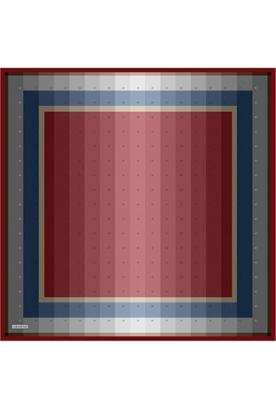 Armine Twill Ipek Eşarp 2022 E21KA8652 Sonbahar-Kış- Lacivert