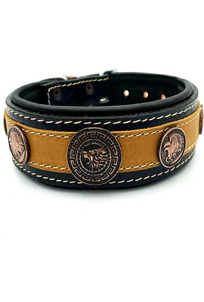 Tasma Market Özel Tasarım Deri Köpek Tasması 44 - 60 cm