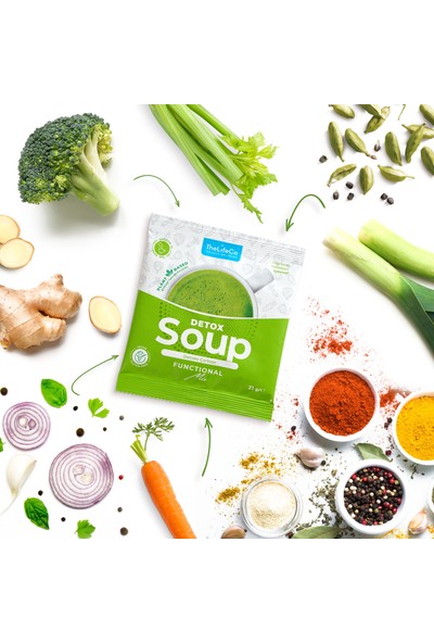 The Lifeco Hazır Detoks Çorbası Karışımı 21 gr