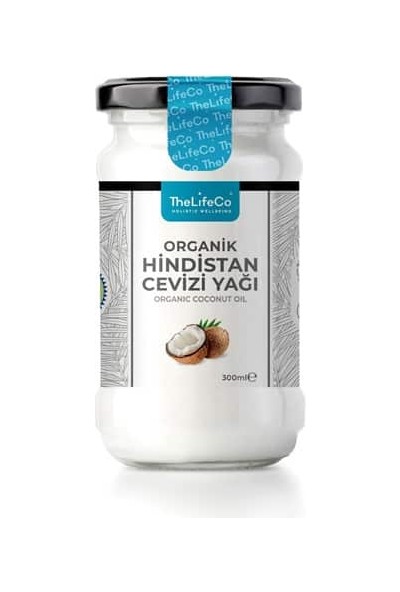 TheLifeCo Organik Hindistan Cevizi Yağı 300 ml