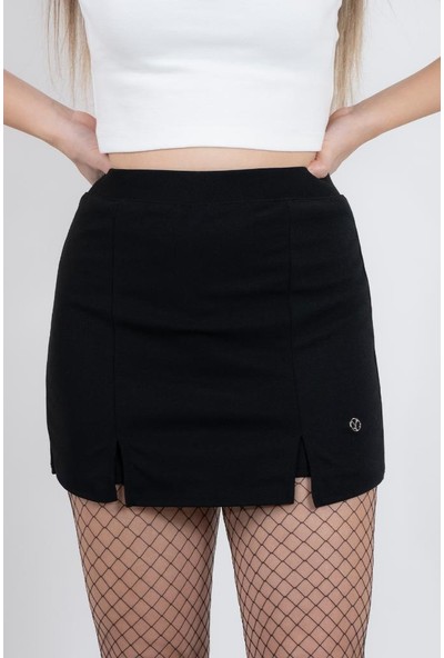 Soyo Kadın Çift Yırtmaçlı Şort Etek Soyo Kadın Çift Yırtmaçlı Şort Etek