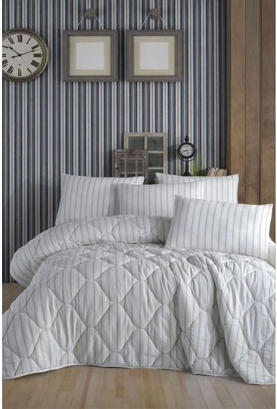 So Home Çift Kişilik Uyku Seti Ipliği Boyalı Summer Line White So Home Çift Kişilik Uyku Seti Ipliği Boyalı Summer Line White