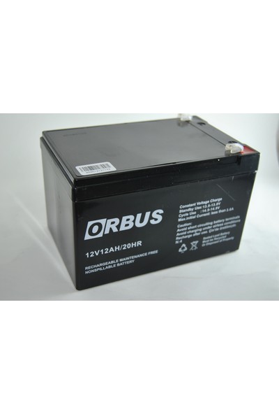 Orbus Elektrikli Bisiklet Motosiklet Aküsü 12V 12AH ÖLÇÜ:150X96X94 Orbus Elektrikli Bisiklet Motosiklet Aküsü 12V 12AH ÖLÇÜ:150X96X94