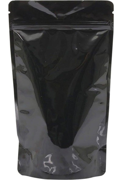 Siyah Alüminyum Kilitli Doypack Torba 130*225 (250 Gr) 25 Li Siyah Alüminyum Kilitli Doypack Torba 130*225 (250 Gr) 25 Li