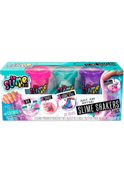 Slime Shaker Rainbow Üçlü Paket Cosmic Slime Slime Shaker Rainbow Üçlü Paket Cosmic Slime