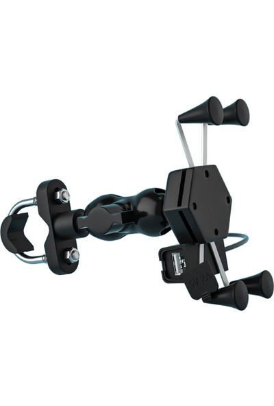Motosiklet Telefon Tutucu Bisiklet X-Tipi Navigasyon Braketi Kiti Ile USB Şarj (Yurt Dışından) Motosiklet Telefon Tutucu Bisiklet X-Tipi Navigasyon Braketi Kiti Ile USB Şarj (Yurt Dışından)