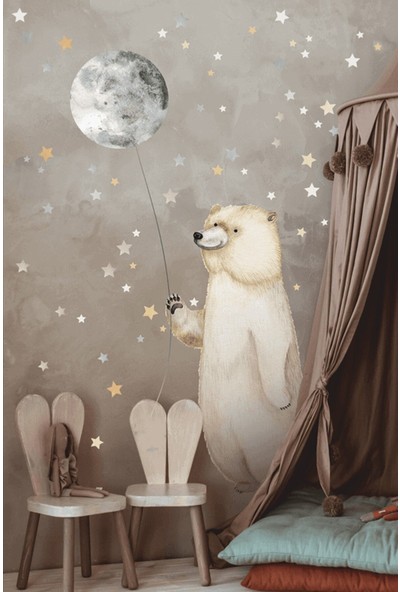 Kt Grup Kutup Ayısı Duvar Stickerı