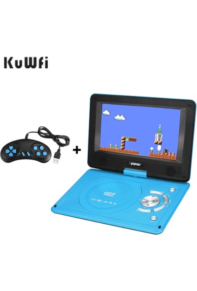 Kuwfi Taşınabilir DVD Oynatıcı 270 Derece Dönen Ekran (Yurt Dışından) Kuwfi Taşınabilir DVD Oynatıcı 270 Derece Dönen Ekran (Yurt Dışından)