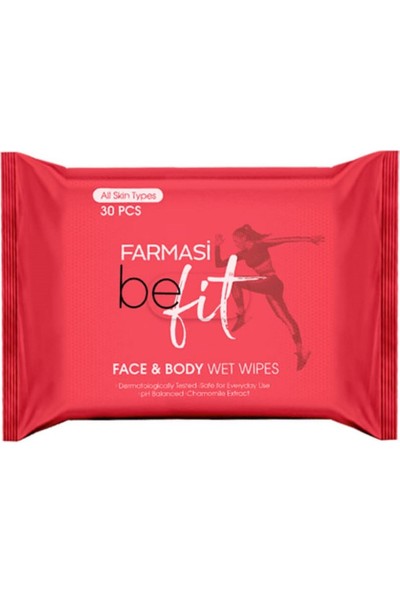 Farmasi Be Fit Yüz ve Vücut Iiçin Islak Mendil 30 Adet Farmasi Be Fit Yüz ve Vücut Iiçin Islak Mendil 30 Adet