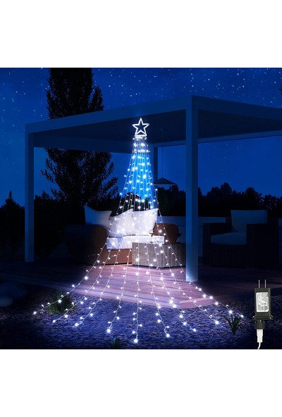 Brightest Star 317 LED Noel Süslemeleri 8 Modlu Yılbaşı Perde Işığı (Yurt Dışından) Brightest Star 317 LED Noel Süslemeleri 8 Modlu Yılbaşı Perde Işığı (Yurt Dışından)