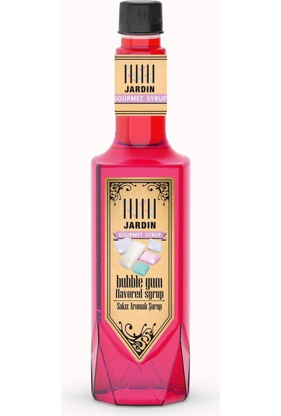 Jardin Sakız Bubble Gum Aromalı Şurup 750 ml Jardin Sakız Bubble Gum Aromalı Şurup 750 ml