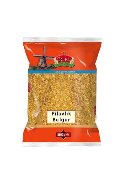 Üçel Pilavlık Bulgur 2500 gr Üçel Pilavlık Bulgur 2500 gr