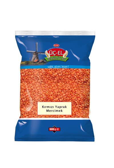 Üçel Kırmızı Yaprak Mercimek 5000 gr Üçel Kırmızı Yaprak Mercimek 5000 gr