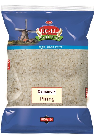 Üçel Osmancık Pirinç 5000 gr Üçel Osmancık Pirinç 5000 gr