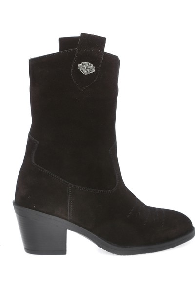 Harley Davidson Annıe Siyah Kadın Süet Çizme Harley Davidson Annıe Siyah Kadın Süet Çizme