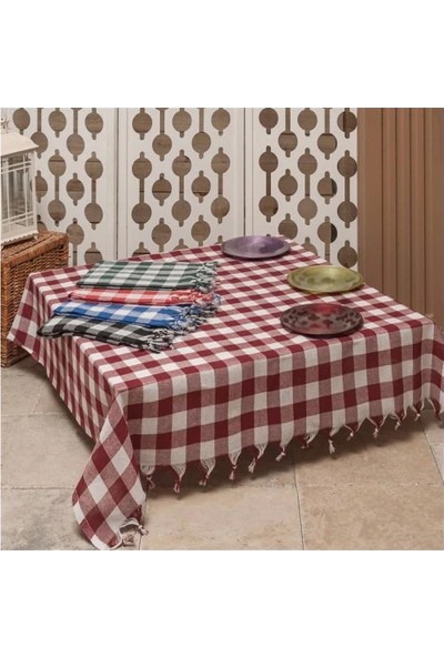Desenli Çok Amaçlı Sofra Bezi 170X170