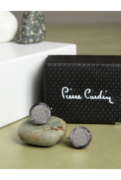 Pierre Cardin Gümüş Standart Fit Kol Dugmesi 50251632-109