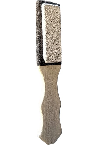 Zencefil Organik Saplı Ponza Taşı Çift Taraflı Topuk Törpüsü Ponza Taşı Katmanlı