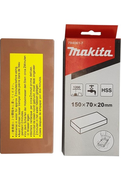 Makita 794061-7 Bıçak Bileme Taşı Japon 1200 Kum